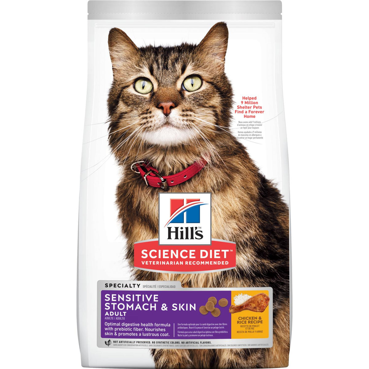 Hill's® Science Diet® Adult Sensitive Stomach & Skin Cat Food - George ...